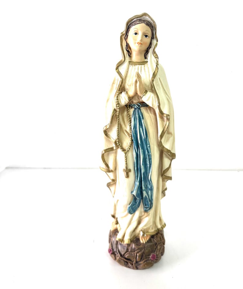 Collection of Vintage French Virgin Mary Statues, Vintage French ...