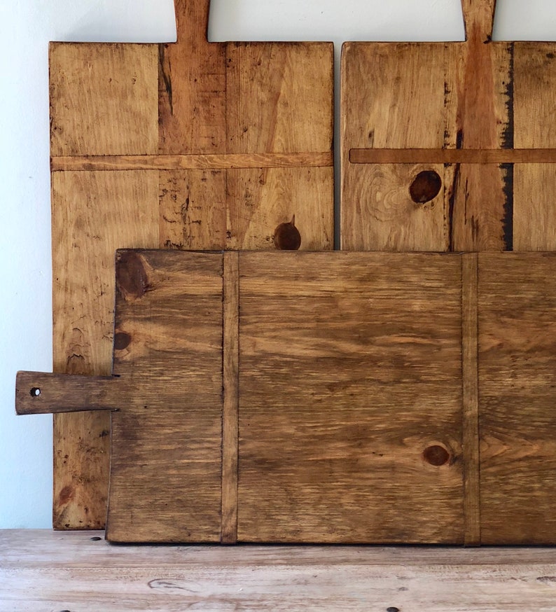 Large Rectangle Bread Board Reclaimed Repurposed Vintage - Etsy Canada