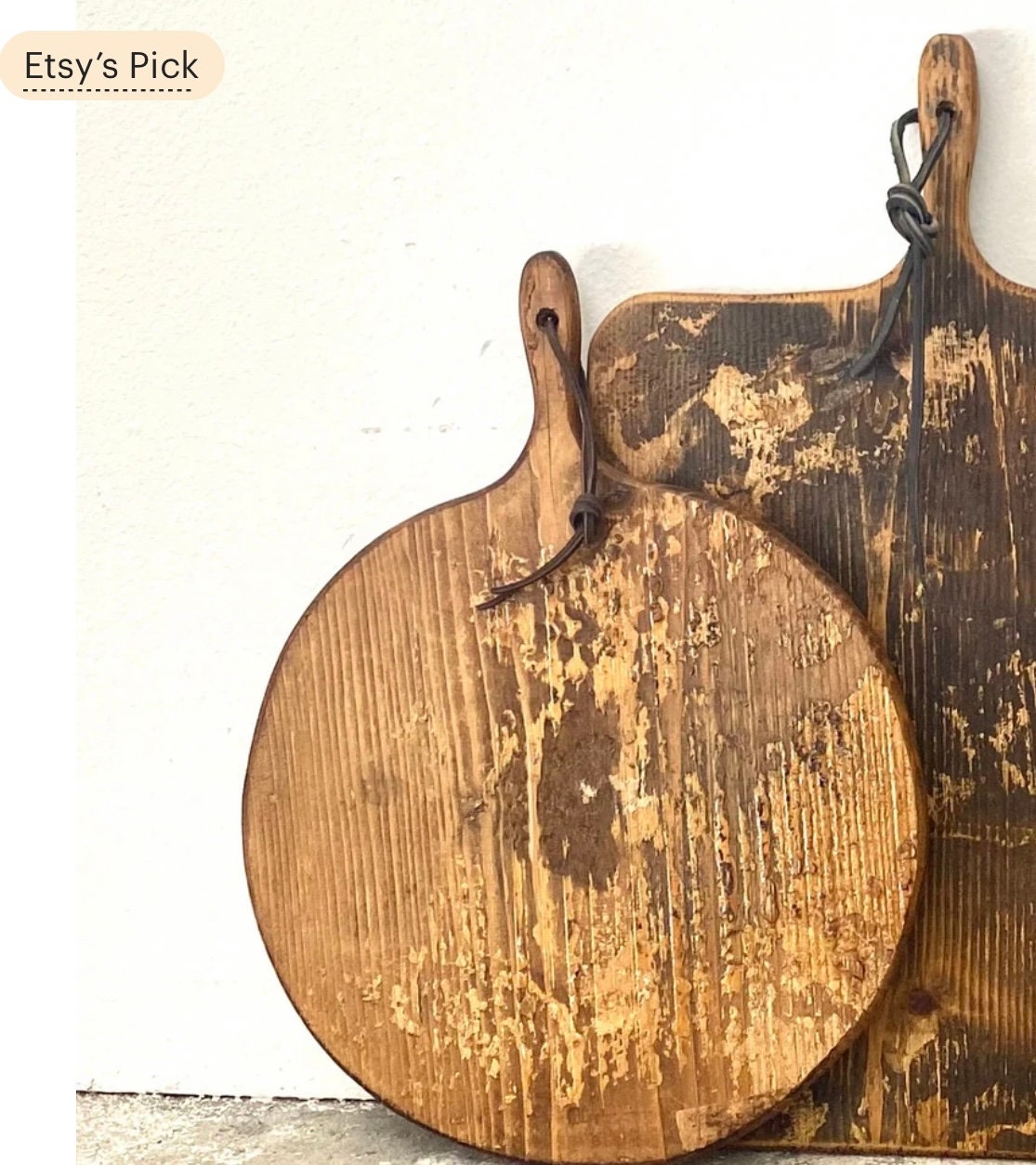 Small Bread Board Square French Reclaimed Bread Board - Etsy