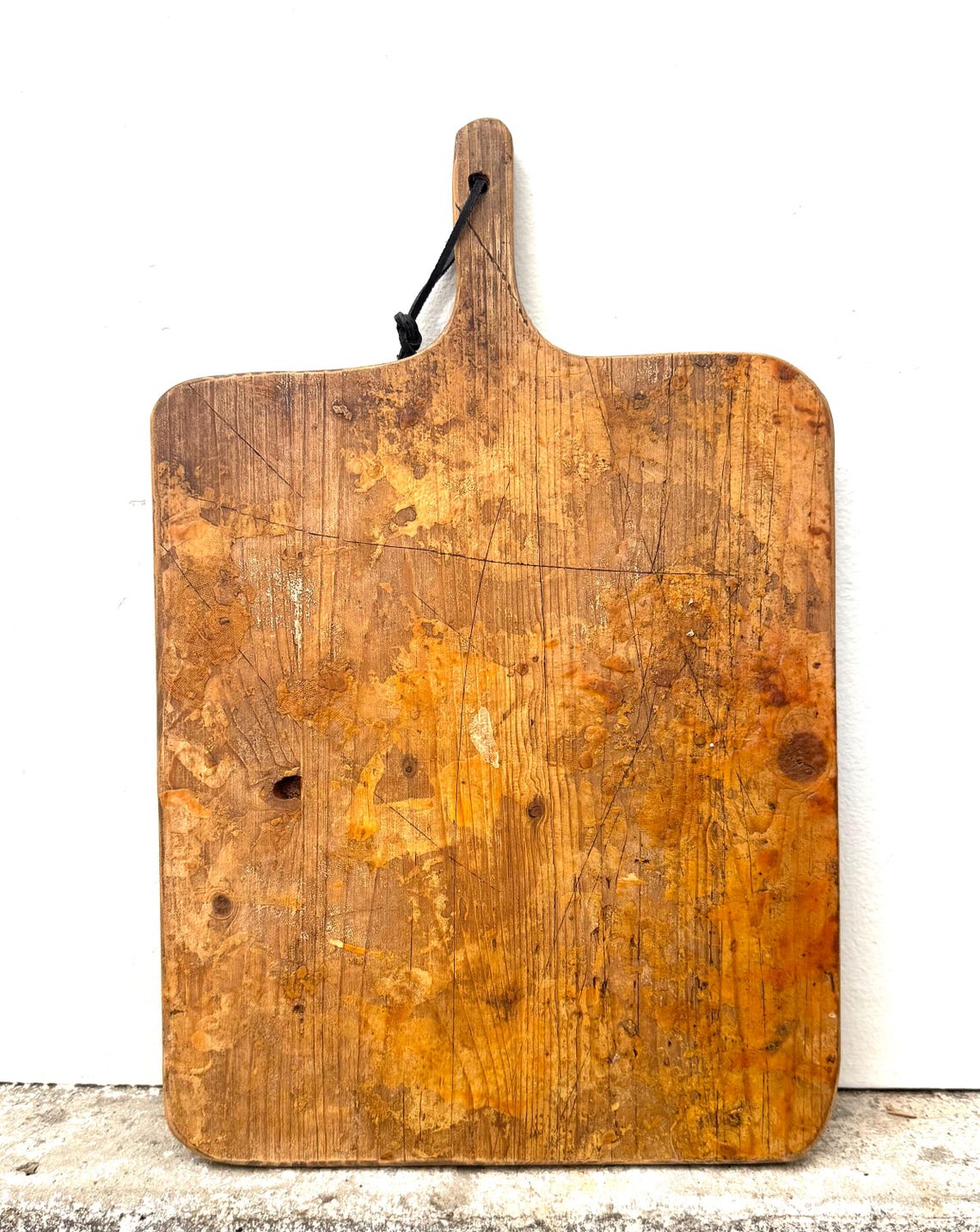 Medium Stenciled CHOCOLAT European Bread Board, Europe Bread Board ...