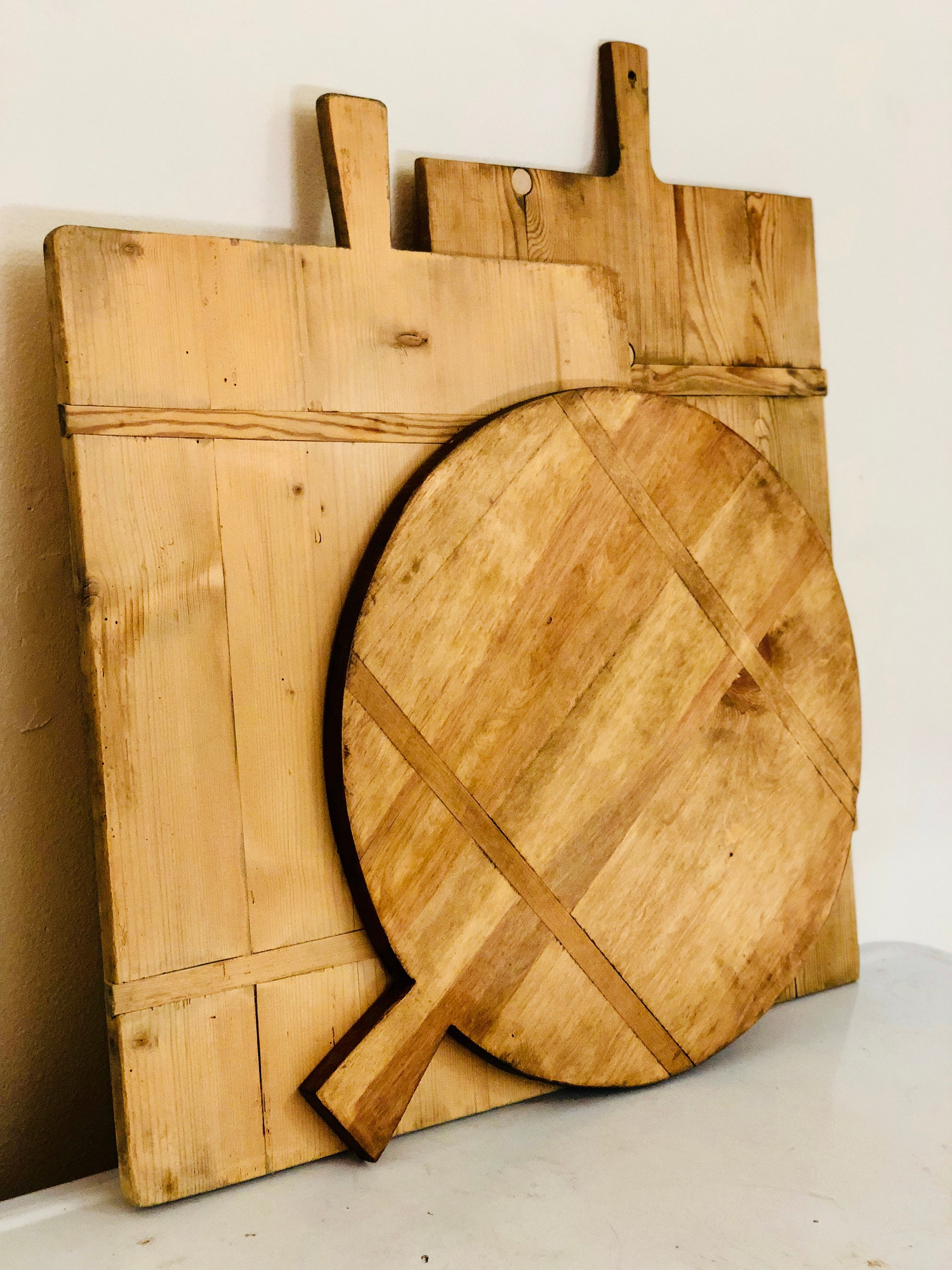 Large Circular Bread Board Display Board Circular Bread - Etsy