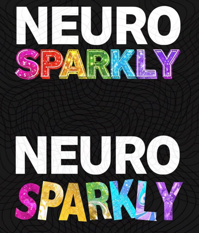 Neuro Sparkly Teacher PNG, Autism Awareness PNG, Neurodiverse Universe ...