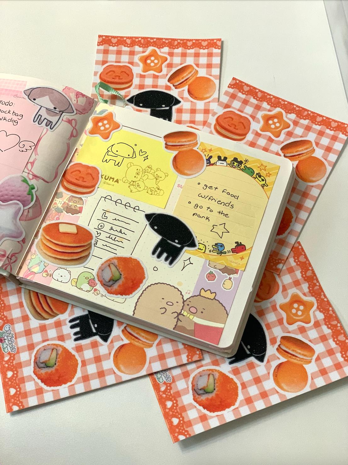 Cute Cat Sticker Sheet Heisei Retro Cute Sticker Sheet Cute - Etsy