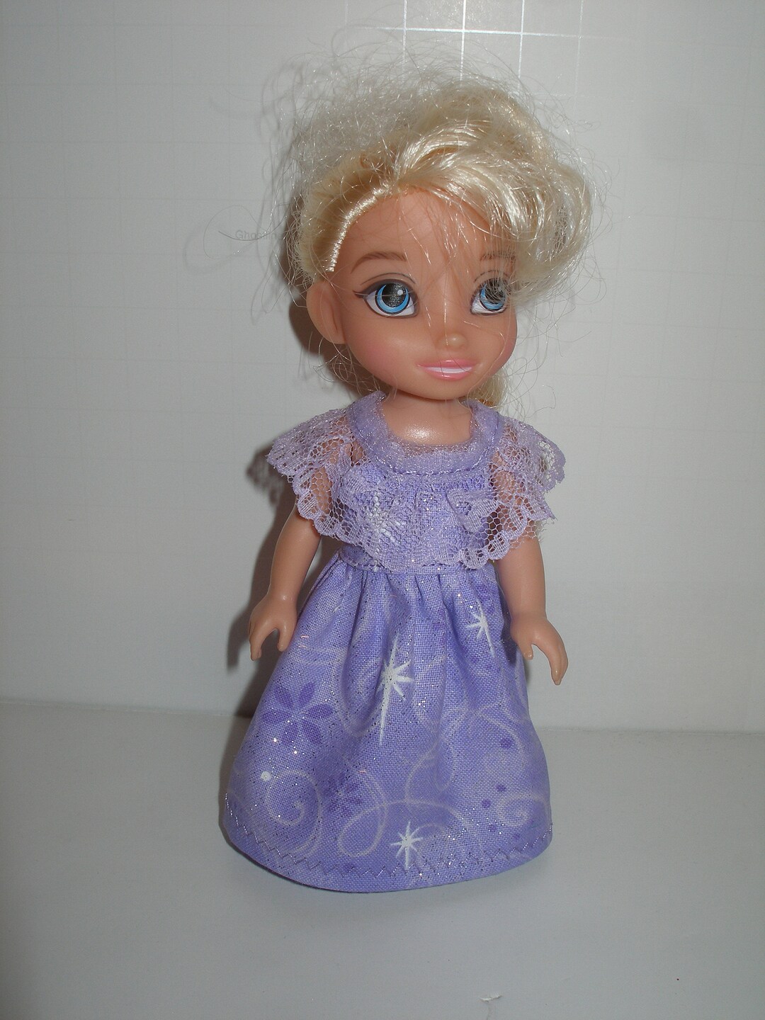 Princess Gown for 6 Inch Princess Dolls Your Choice of Pink, Purple ...