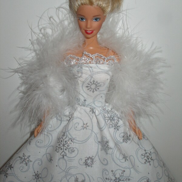 Snowflake Barbie Doll - Etsy