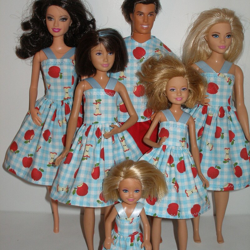 Barbie Plaid Dress - Etsy