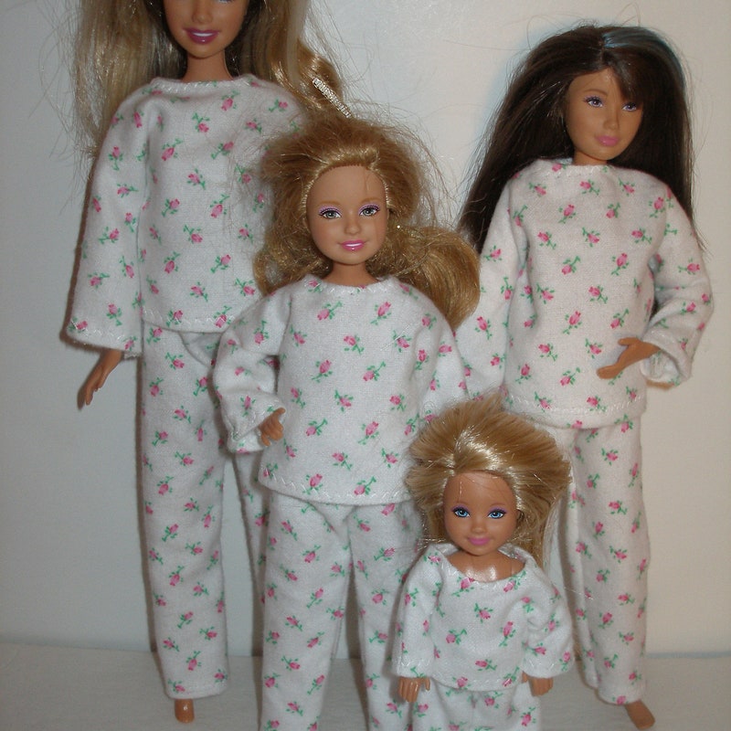Pink Pajamas White Dots - Etsy