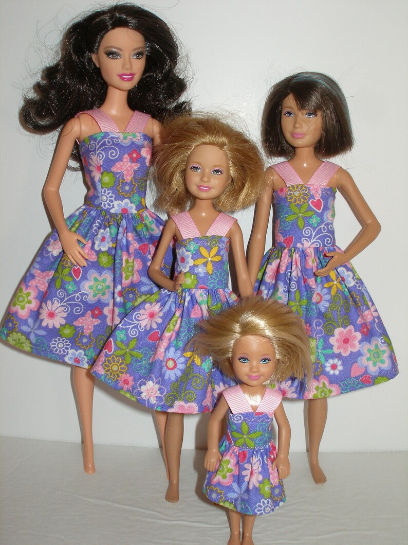 Handmade Fashion ddll clothes Sister set of 4 or indivicual | Etsy