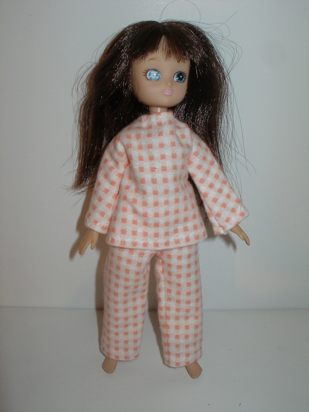 Handmade 7" Doll Clothes for Lottie - Flannel Night Gown -- Your Choice ...