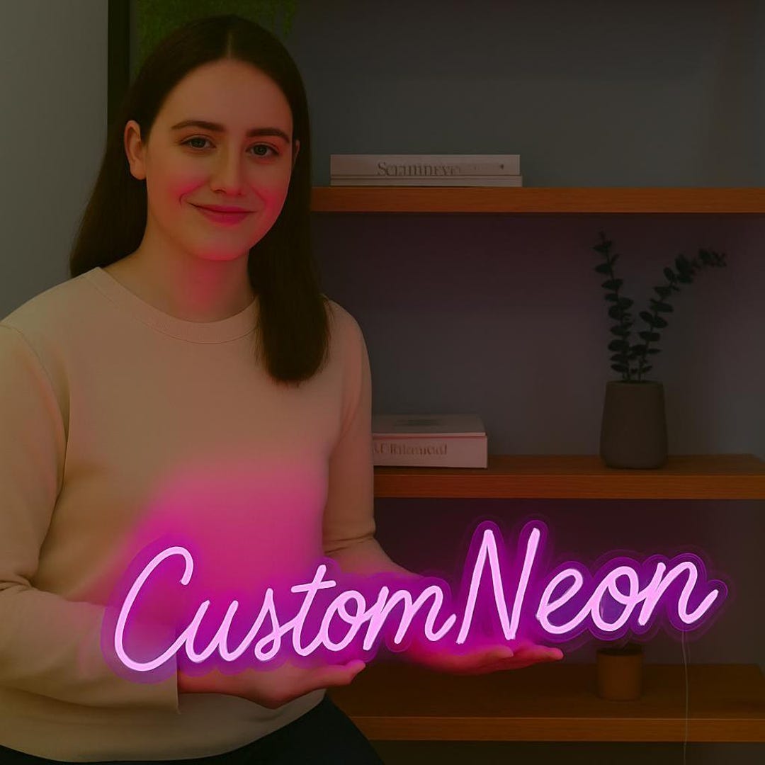 Custom Neon Name Sign | Neon Light Sign | Neon Sign Bedroom | LED Sign ...