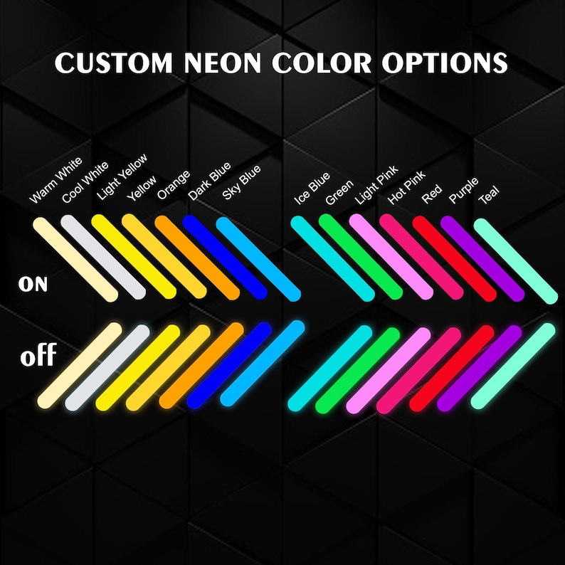Custom Neon Name Sign | Neon Light Sign | Neon Sign Bedroom | LED Sign ...