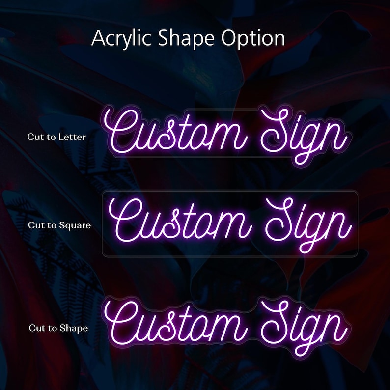 Happy Birthday Neon - Custom LED Neon Signs - LED Sign Custom - Happy ...