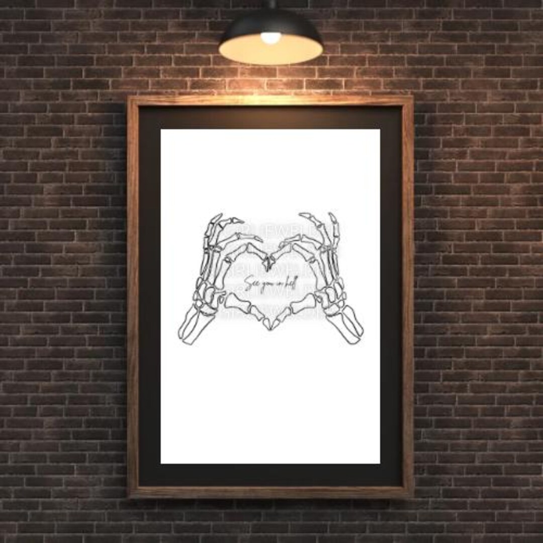 See You in Hell Wall Design - Etsy