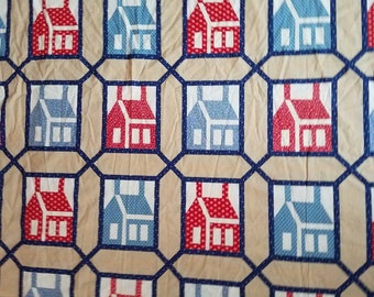 Cheater quilt fabric | Etsy