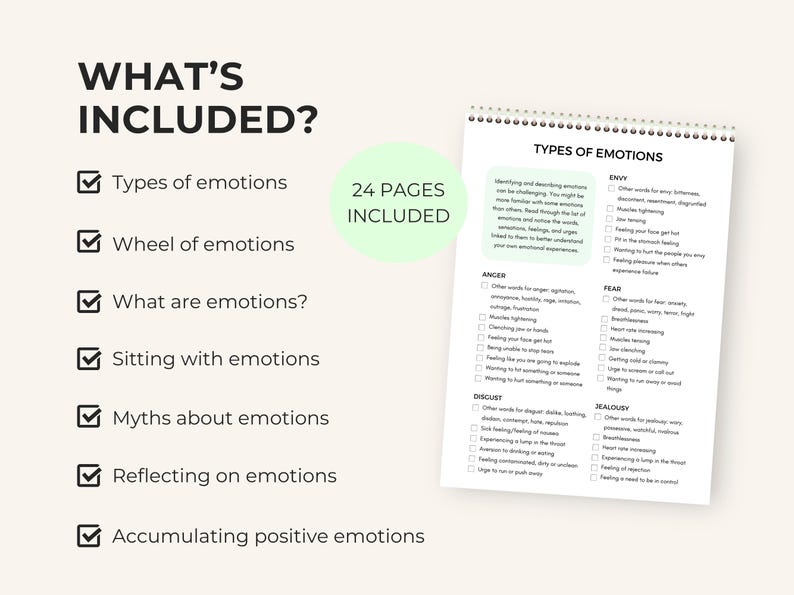 Emotions Therapy Worksheets: Wheel of Emotions, Emotional Intelligence ...