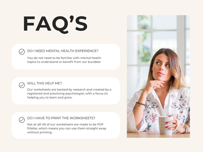 Focus Worksheets for Adults and Teens to Improve Concentration and ...