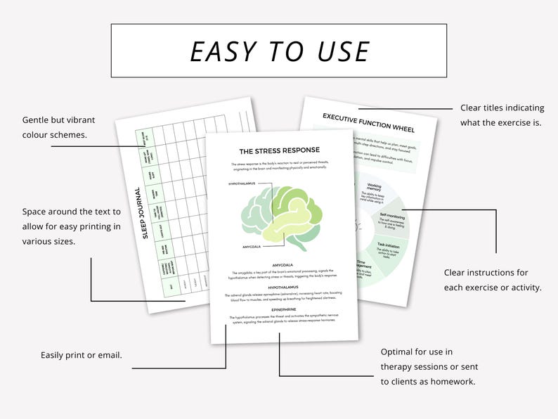 Therapy Worksheets Whole Shop Mega Bundle, Canva Editable Mental Health ...
