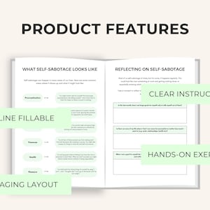 Positive Self Talk Worksheets for Building Self Belief and Self ...