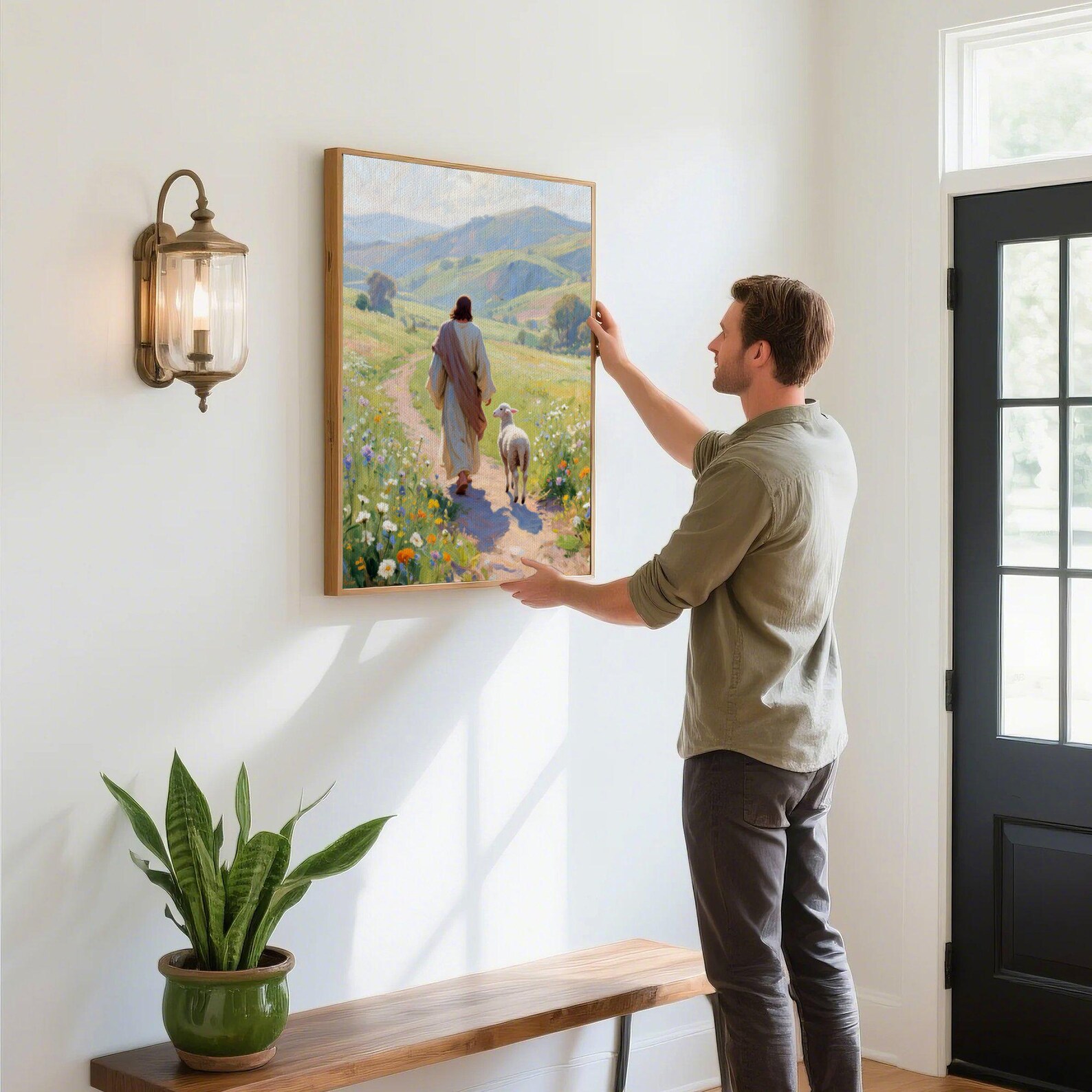Buy 3 Get 1 Free,good Shepherd Jesus Print,digital Jesus Art, LDS Art ...