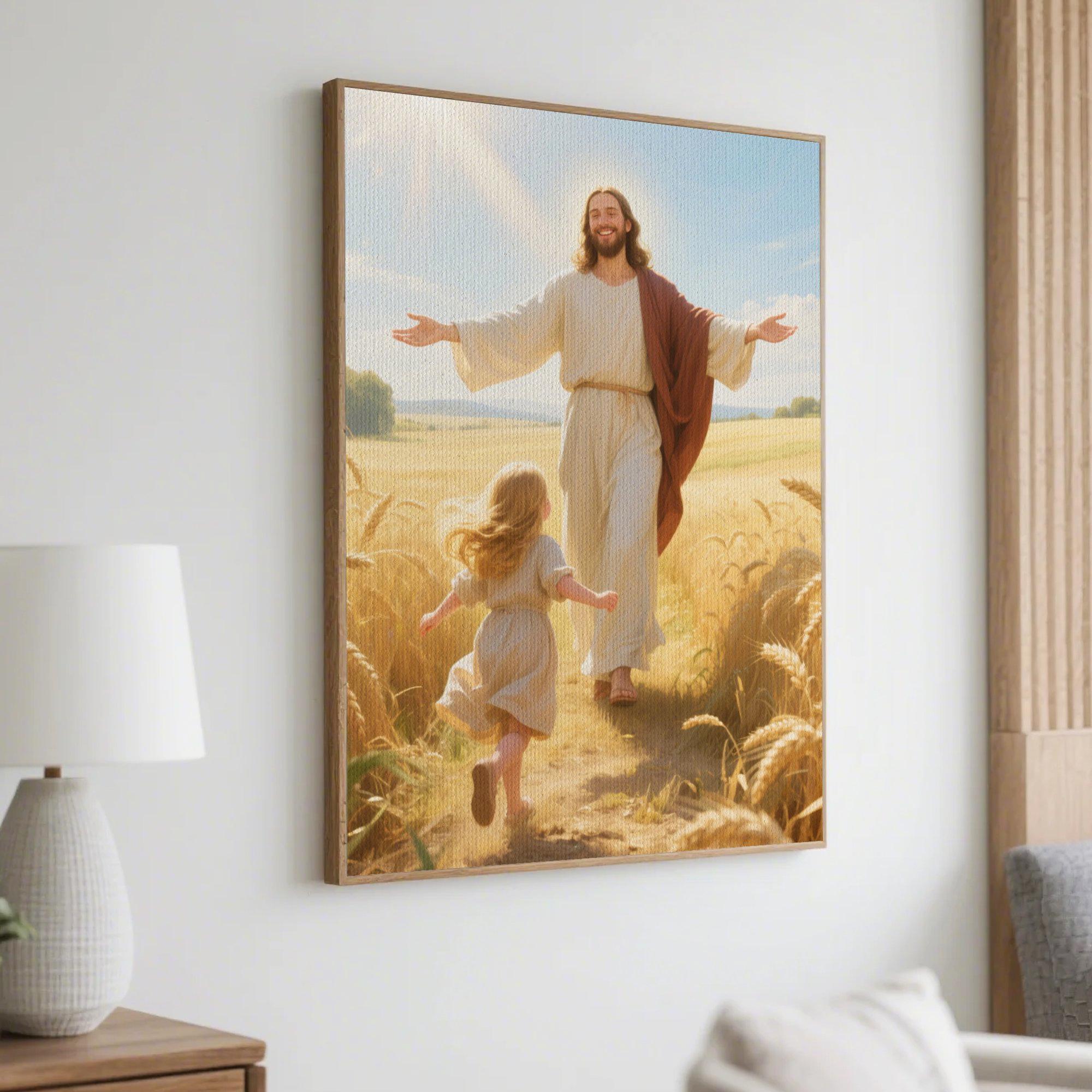 A Leap of Faith,loved by Jesus,jesus and Kids Art,christian Art,jesus ...