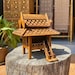 Hand Carved Teak Wood Spirit House: Traditional Thai Architectural ...