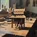 Hand Carved Teak Wood Spirit House: Traditional Thai Architectural ...