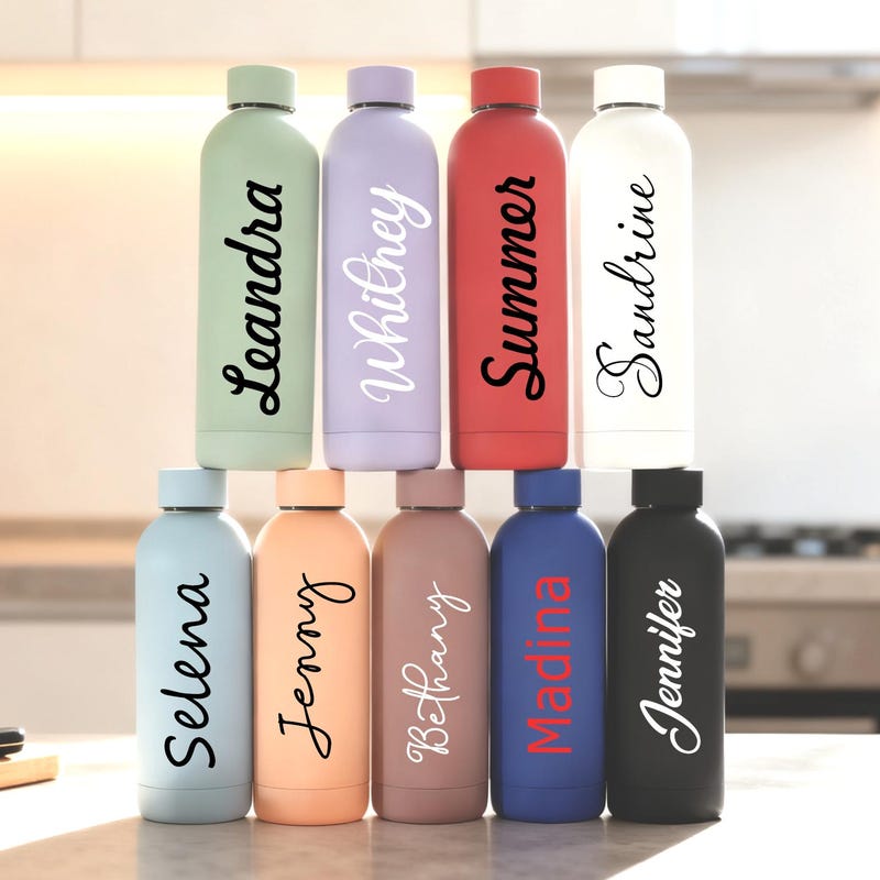 Sticker para vasos personalizados - Etsy México