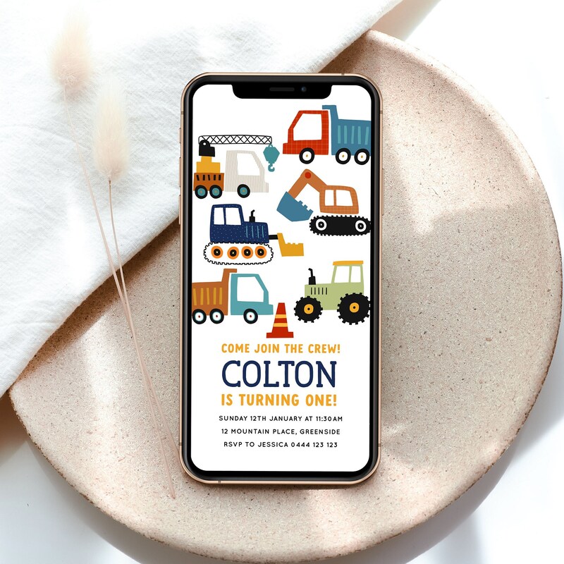 Phone Invitation - Etsy