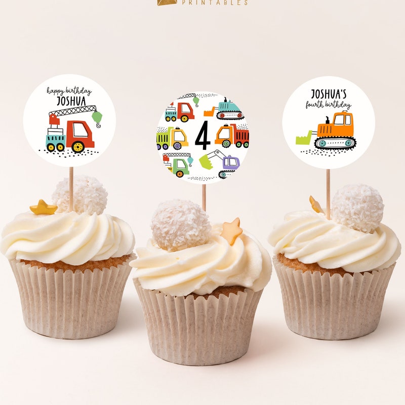 Truck Cupcake Topper - Etsy