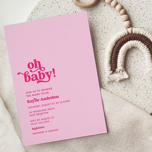 Retro Due Date Calendar Printable Baby Shower Game Guess the Due Date ...