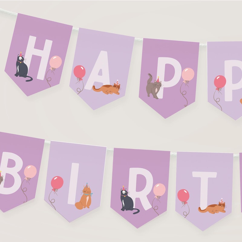 Cat Banner - Etsy