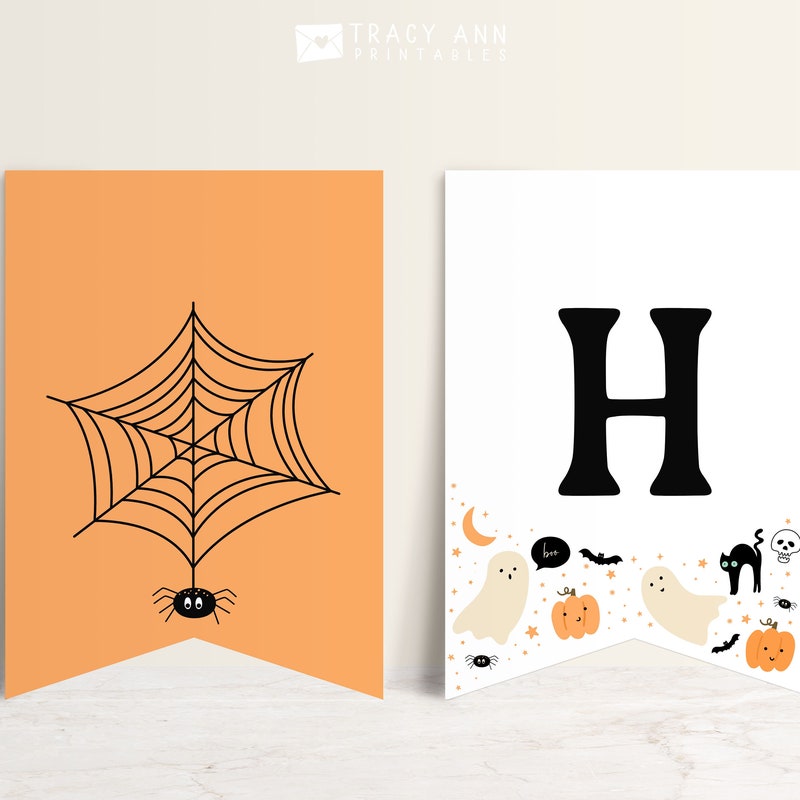 Happy Halloween Banner - Etsy