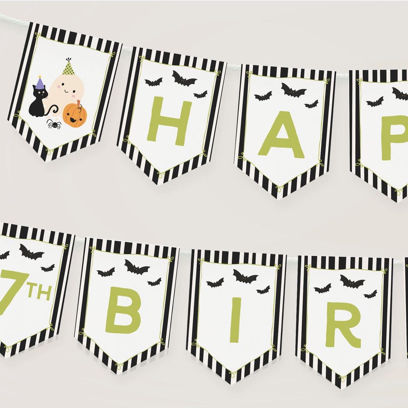 Halloween Banner - Etsy