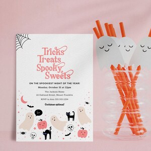 Halloween Birthday Welcome Sign Template, Editable Haunted House Poster ...