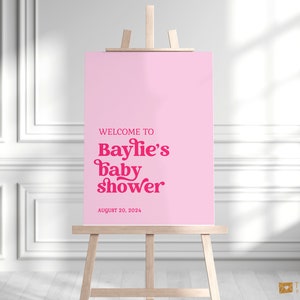 Retro Due Date Calendar Printable Baby Shower Game Guess the Due Date ...