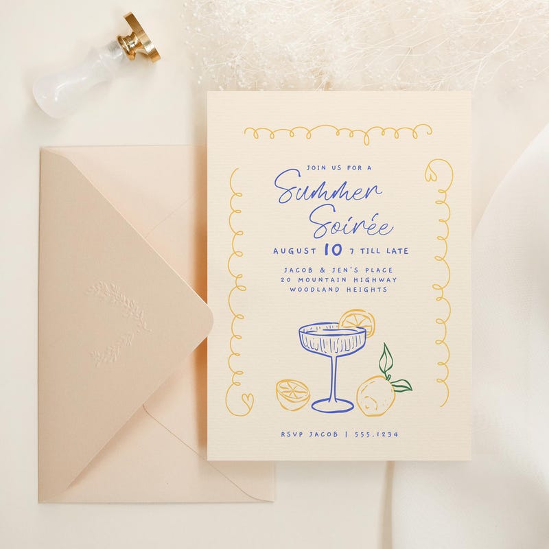 Evening Invite - Etsy UK