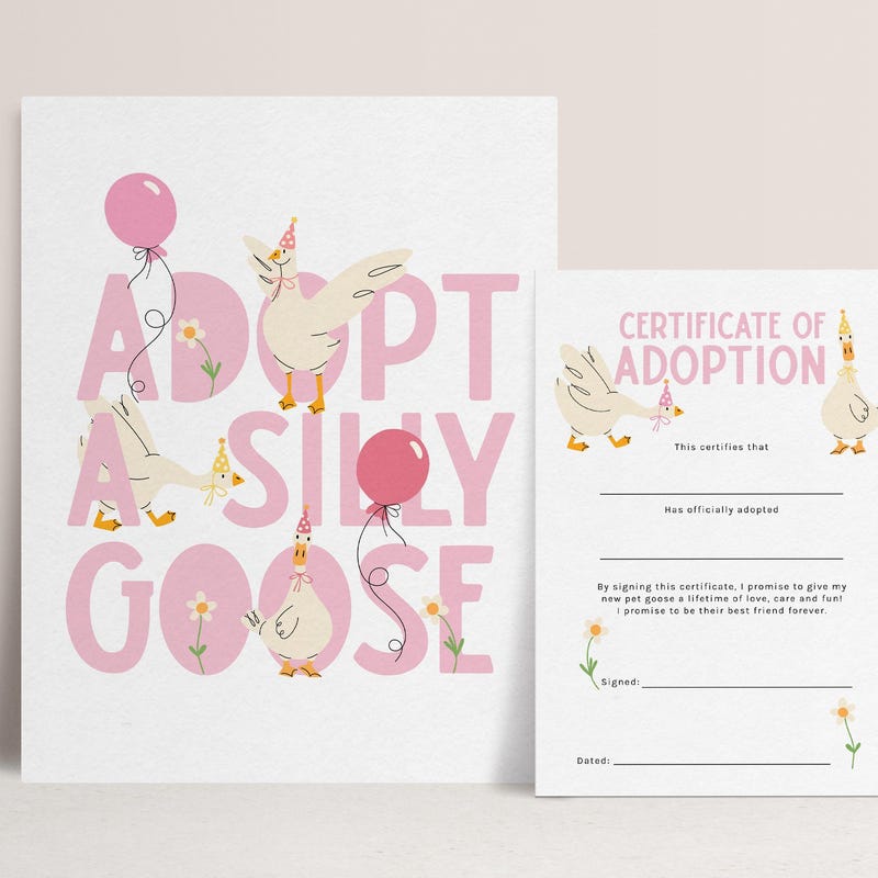 Silly Goose - Etsy