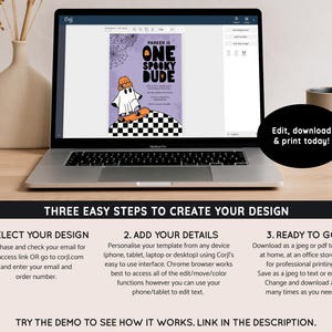 One Spooky Dude Invitation Template, Halloween Boy 1st Birthday ...