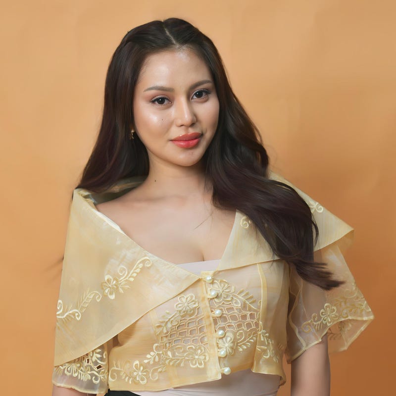 Filipina Top Kimona - Etsy
