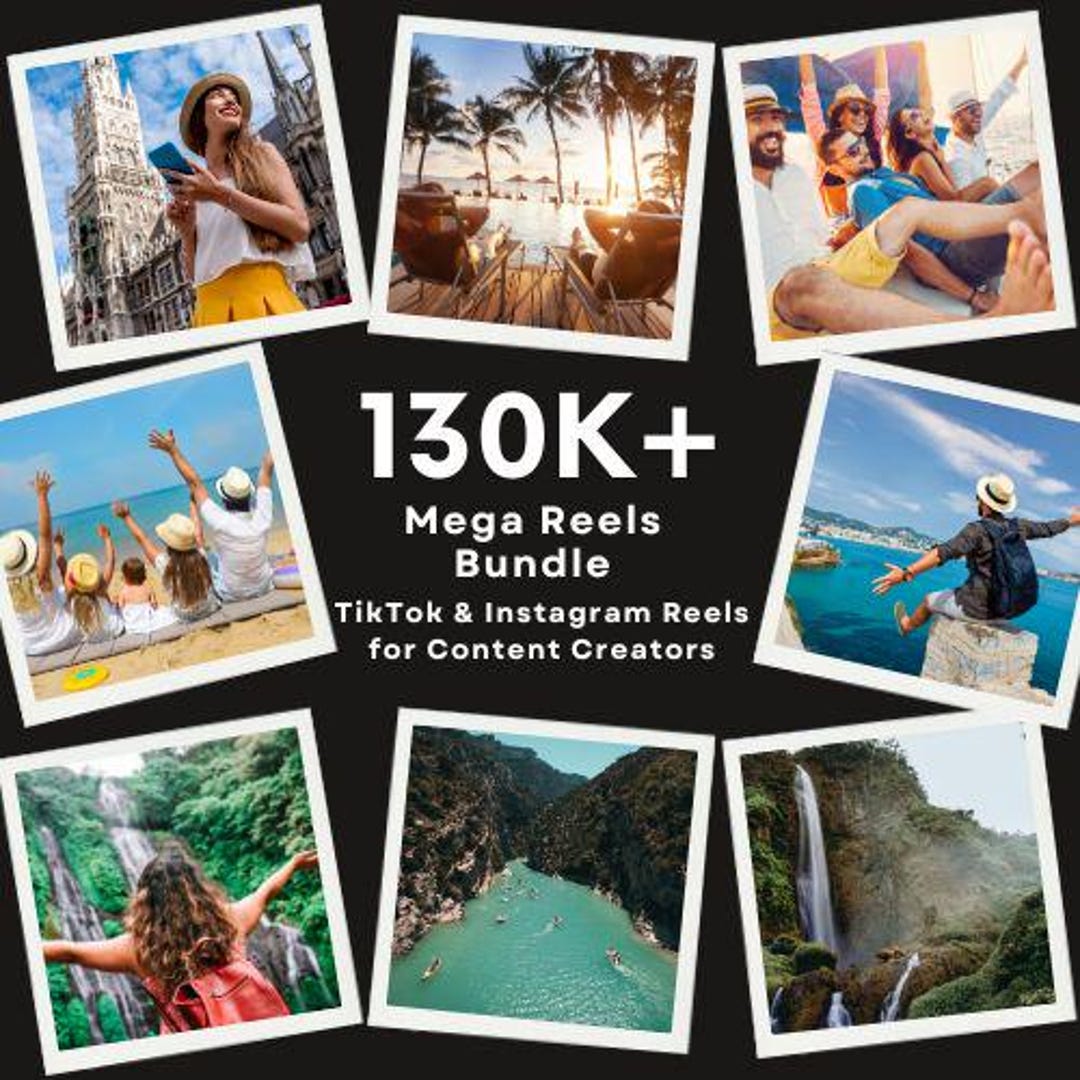 130K+ Premium Mega Reels Bundle– the Ultimate Social Media Video Viral ...