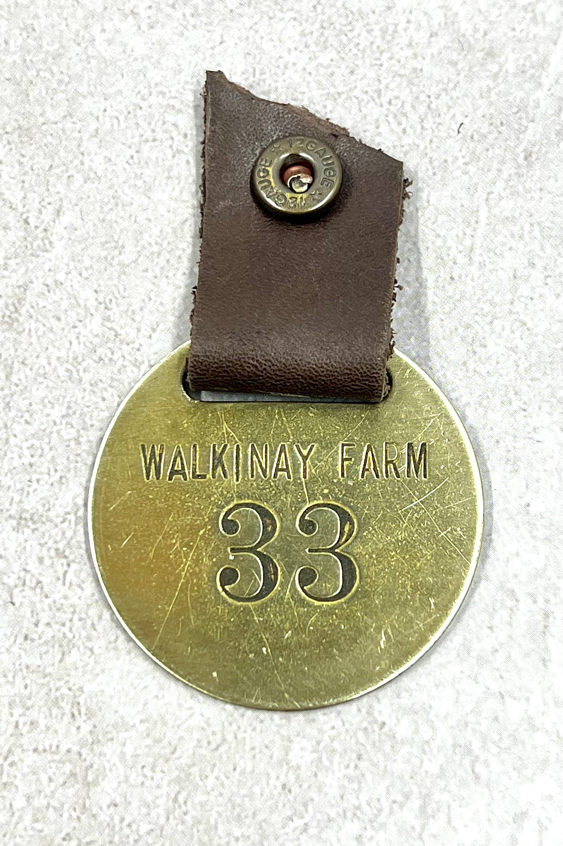 Vintage Original Cattle Cow Tag Brass Your Number Choice | Etsy