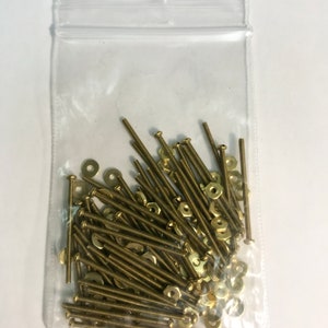 Screws, Micro Mini Fasteners - 50 Sets - Small, Tiny, Micro Screws With ...