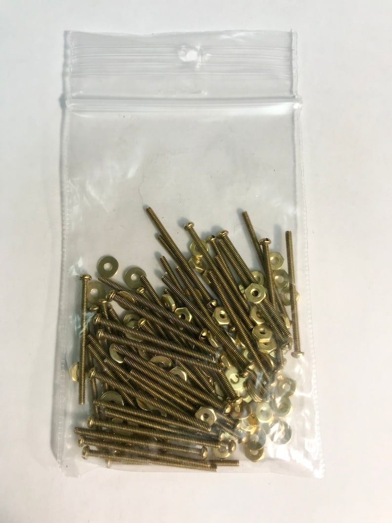 Screws Micro Mini Fasteners 50 Sets Small Tiny Micro - Etsy Sweden