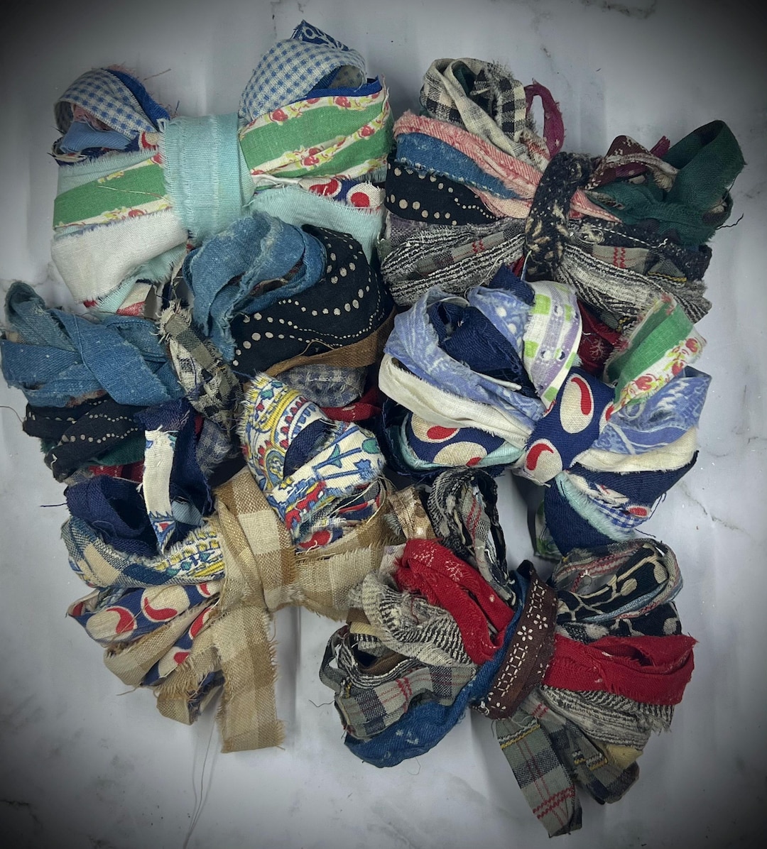 When She Wore A Ribbon - Grouping of 5+ Yards, Original Vintage ...