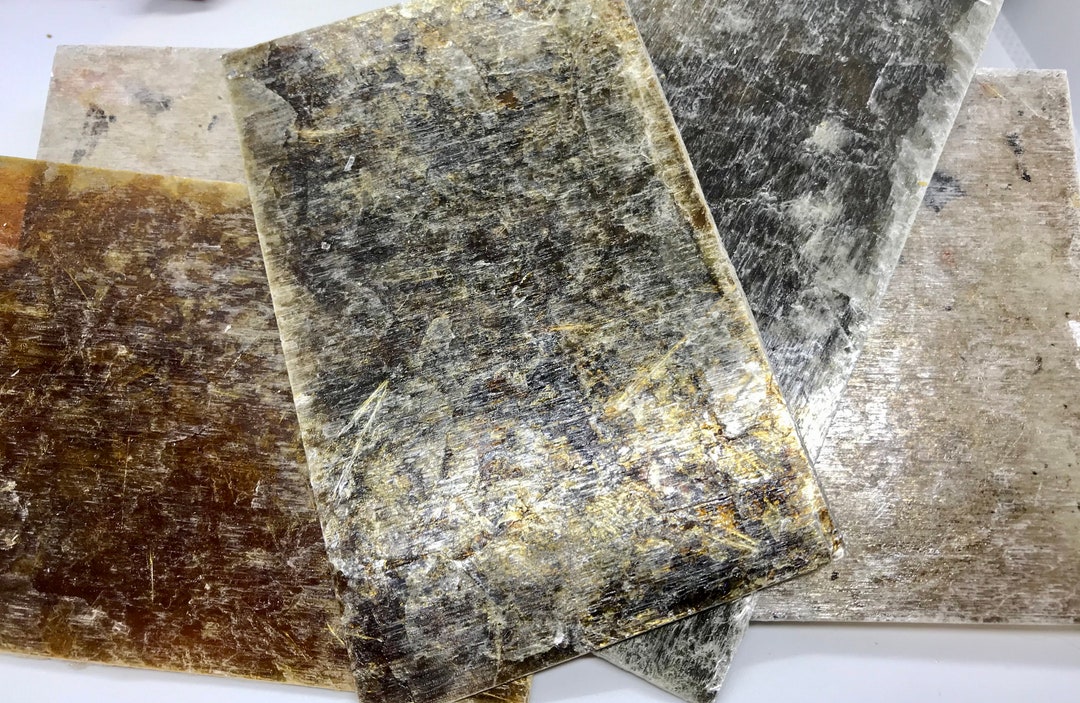 Mica Pack - One Half Pound, *new Larger Pieces, More Colors, Compressed ...