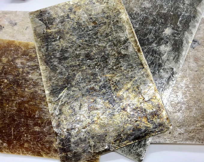 Mica Pack One Half Pound, new Larger Pieces, More Colors, Compressed ...