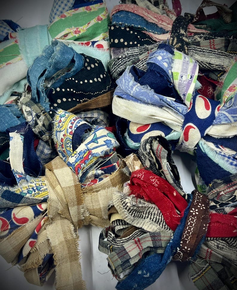 When She Wore A Ribbon - Grouping of 5+ Yards, Original Vintage ...