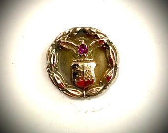 Army Veteran Pin USA Military Silver Lapel Pin - Etsy