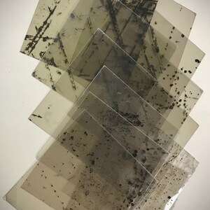5 Mica Tiles Pack - Stained Spotted Mica, Stove Mica, Heat Proof ...