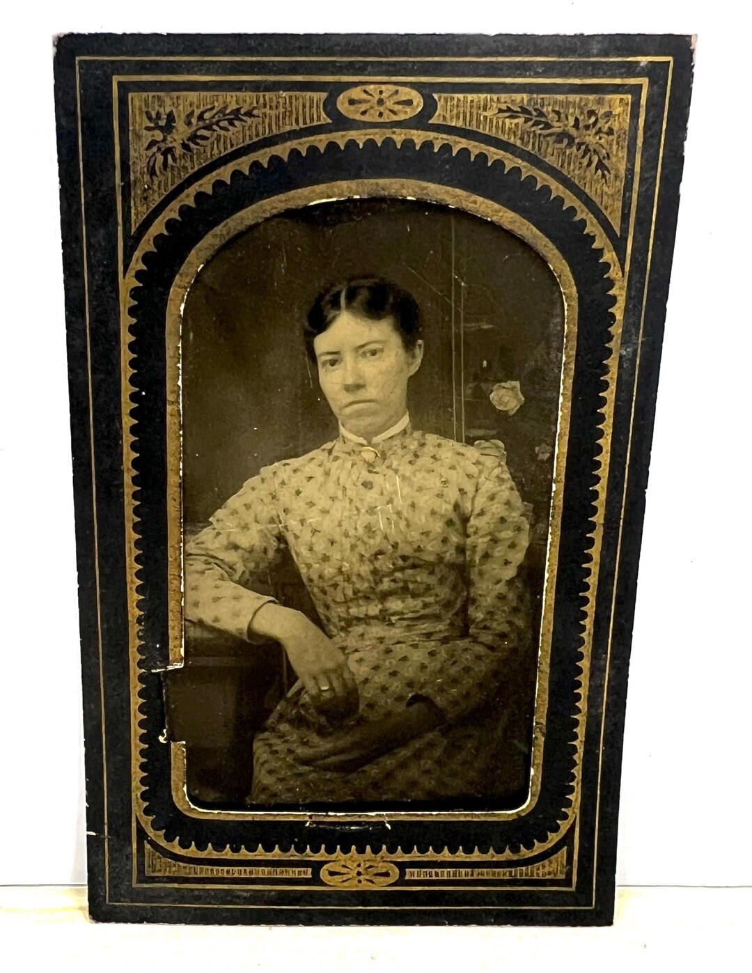 Antique Tintype Photograph, Original Victorian Tin Photography ...